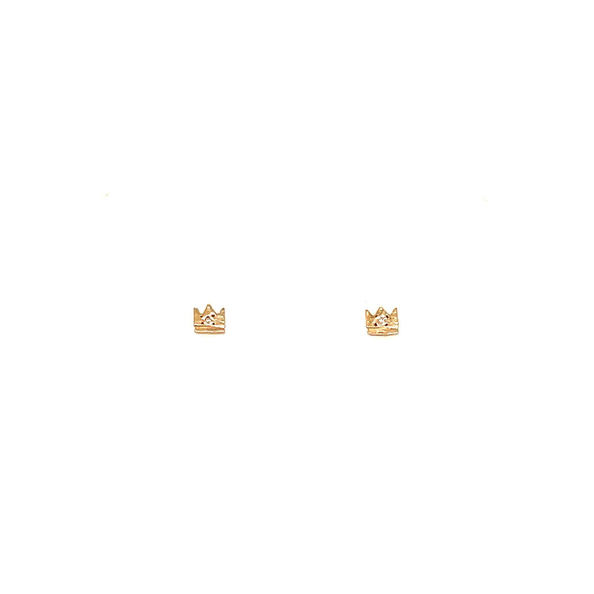 Scosha Peite Diamond Crown Studs – Lindy's